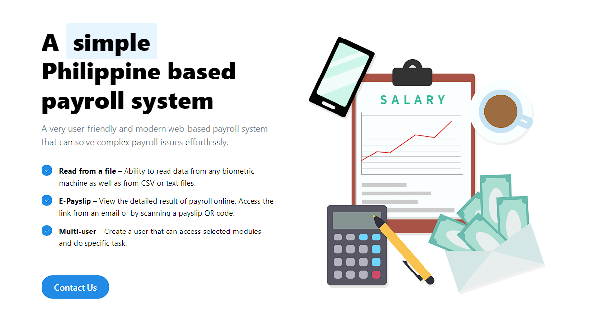 Paysilip - A simple Philippine based payroll system